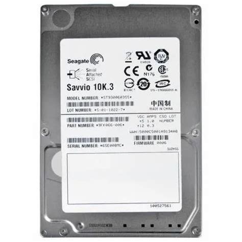 Seagate 300 GB SAS Hard Disk 2 5 Part Number 9FK066 006 Model Name Number ST9300603SS At 899