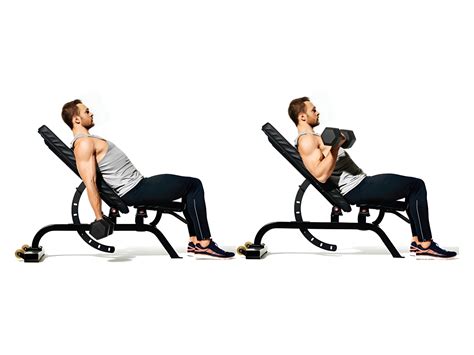 Dumbbell Incline Curl Digital Welcome Kit