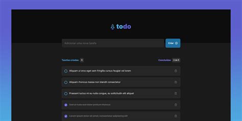 GitHub Rodrigofontesdev Todo A To Do List To Create And Manage Tasks Built With React