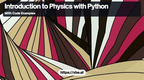 Giuseppe Canale Cissp On Linkedin Introducing Physics With Python