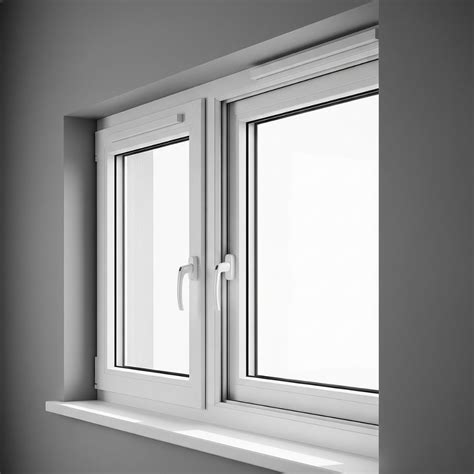 UPVC Parallel Windows Stylish Secure Ventilation