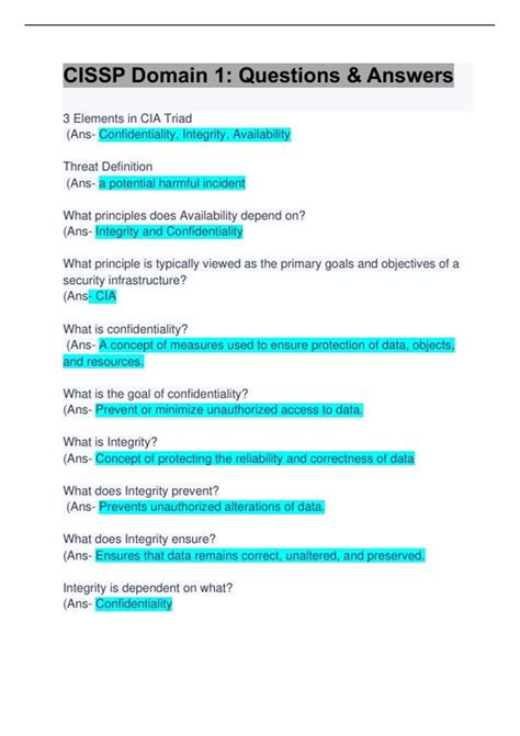CISSP Domain CISSP Domain CISSP All Domains Official ISC ² CISSP CISSP Domain CISSP