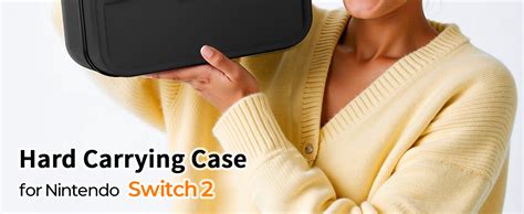Coowps All In One Carrying Case For Nintendo Switch 2 Hard Shell Full