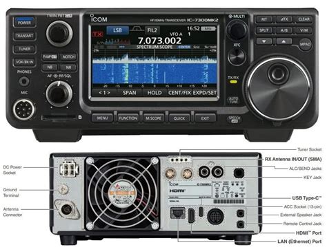 Icom Ic 7300mkii Der Nachfolger Eines Klassikers Darc E V Ov