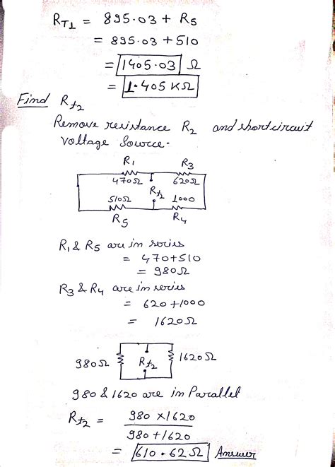 Solved Find Rt1 And Rt2 Study Fig 1 And Do The Following Calculations Course Hero