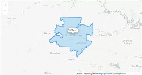 Fredericksburg Texas Map