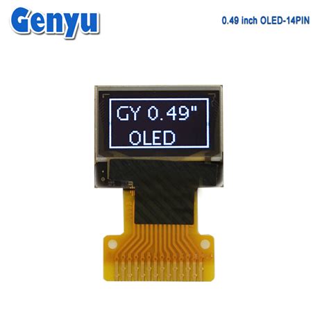 Inch Small OLE Display SSD I C IIC White Micro OLED Display Shenzhen Genyu