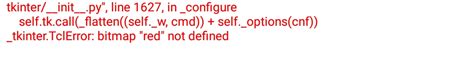 Python Bitmap Color Not Defined Stack Overflow