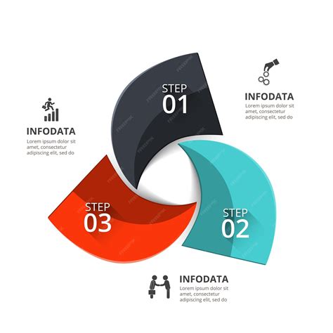 premium vector vector infographic element cycle diagram with 3
