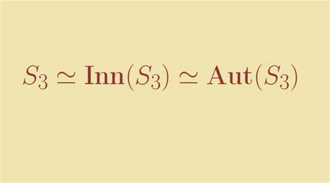 A Group Isomorphic To Its Automorphism Group Math Counterexamples