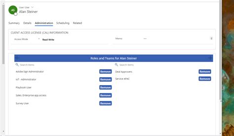 User Admin PowerApp Part