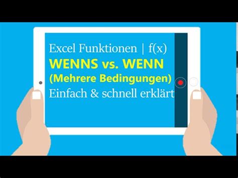 Excel Wennfunktion Einfach Erklrt Youtube Excel Finden Funktion