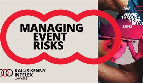 Managing Event Risks Kalus Kenny Intelex