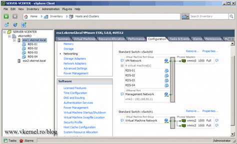 Configuring VMware VSphere VNetwork Standard Switches Adrian Costea S Blog