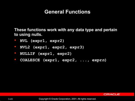Built In Functions Singlerow And Groupppt