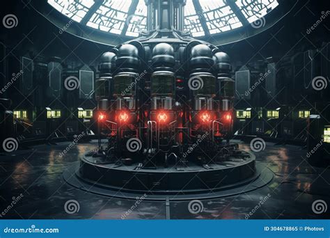 Reactors For Nuclear Power Plants Are Used To Produce Electricity Stock