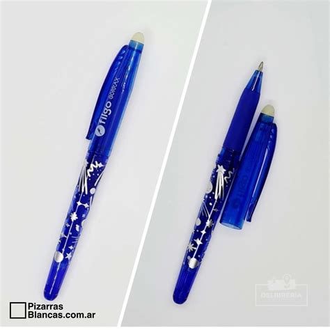 Lapicera Borrable Filgo Azul Librería Pb Pizarras Blancas En Mendoza
