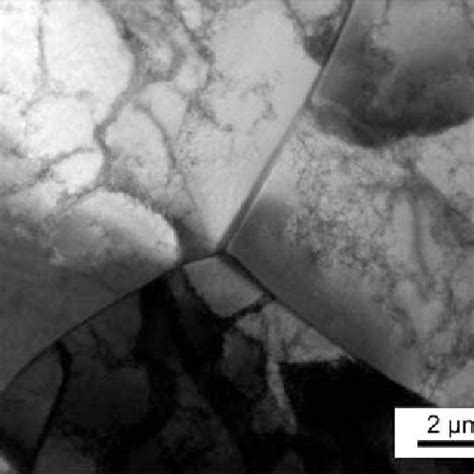Tem Microstructure Of Pure Aluminium After Six Ecap Passes Download Scientific Diagram