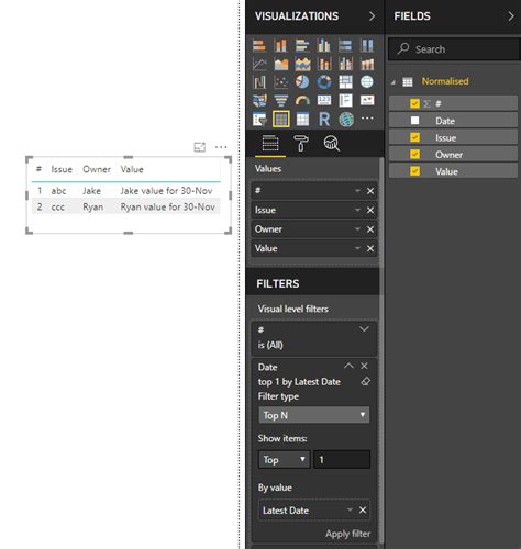powerbi dynamic select latest date column in power bi stack overflow