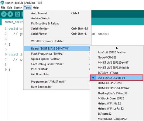 Installing ESP In Arduino IDE Windows