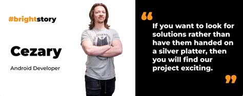 From Theatrical To Programming Stage Meet Cezary Android Developer With Gymnastics Background