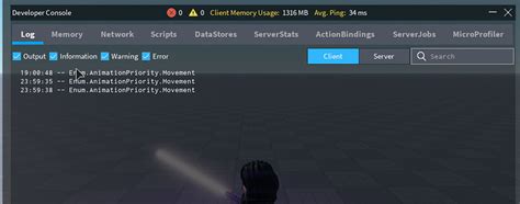 My Animation Still Showing Walking Animation Animation Priority Is Set To Movement Scripting