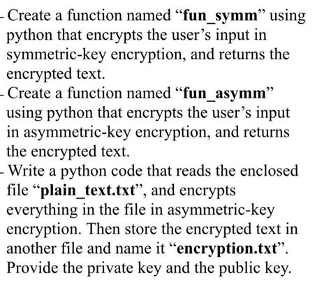 Solved Create A Function Named Fun Symm Using Python That Chegg Com