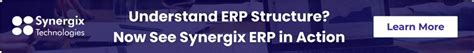A Beginners Guide To Understanding Erp System Structure Synergix Technologies Erp System
