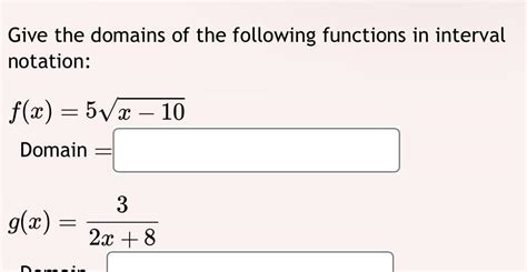 [answered] Give The Domains Of The Following Functions In Interval Kunduz