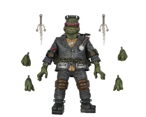 Neca Mashes Up Universal Monsters With Tmnt For Frankenstein Raph