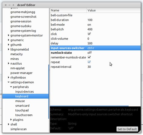1310 Permanently Set Keyboard Layout Options With Setxkbmap In Gnome