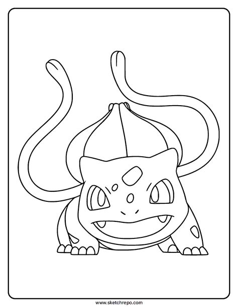 Pokemon Ivysaur Coloring Pages Venusaur Coloring Pages