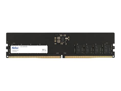 Netac Basic Ddr5 Module 16 Gb Dimm 288 Pin 4800 Mhz Pc5 38400 Unbuffered Paradigm Pcs
