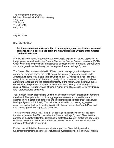 On Nature Magazine Growth Plan Amendment Page 2