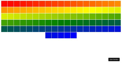 Javascript Color Gradient Forked Codesandbox