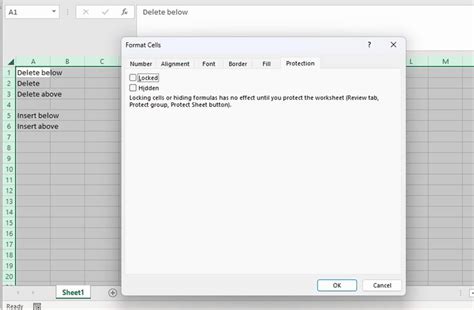 How To Delete Rows And Columns In A Protected Sheet Microsoft Qanda