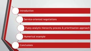 Evaluation Of Services Using A Fuzzy Analytic Hierarchy Process PDF Computer Software And