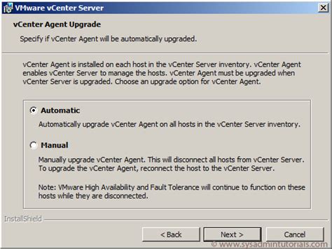 VMware VCenter 4 1 Upgrade