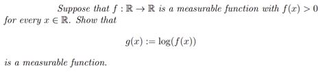 Solved Suppose That F R→r Is ﻿a Measurable Function With