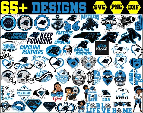 65 Carolina Panthers Svg Nfl Logo Svg Panthers Svg Panther Inspire