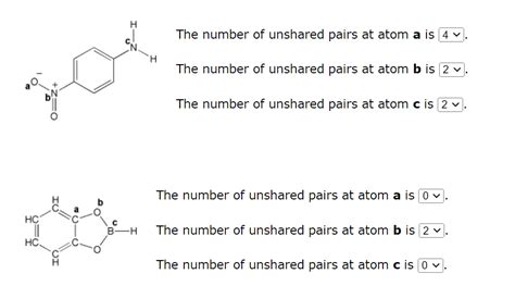Unshared Paired Electrons R Chemistryhelp