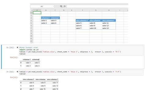 How To Extract Tables From An Excel To Cross With Another Excel Base In Python