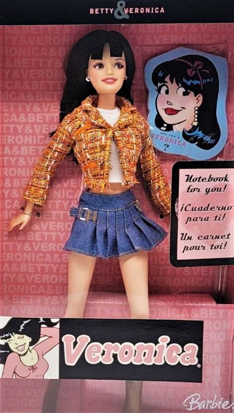 Betty And Veronica Barbie As Veronica Doll With Notebook 2005 Mattel