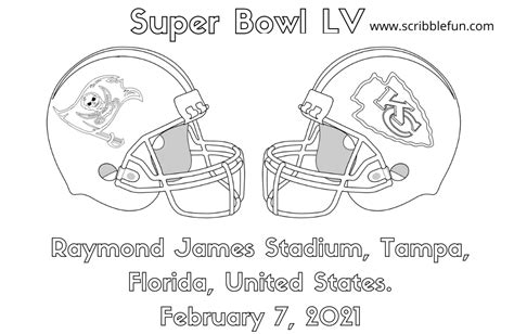 Kansas City Chiefs Super Bowl Coloring Pages