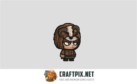 Shaman Chibi Character Sprites Download