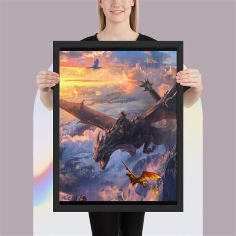 Fourth Wing Framed Poster Etsy