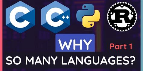 Why Do We Have Programming Languages In The First Place Part 1 Dev Community