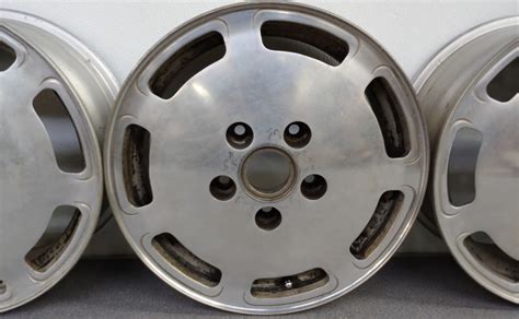 Nice Set Of 4 Used Original Genuine Porsche 928 7jx16 Et65 5x130
