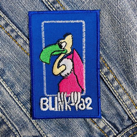 Blink 182 Cartoon Vulture Patch Iron On
