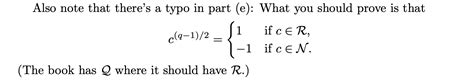 Solved D Let F X Be The Polynomial F X X2q−1−1 Prove